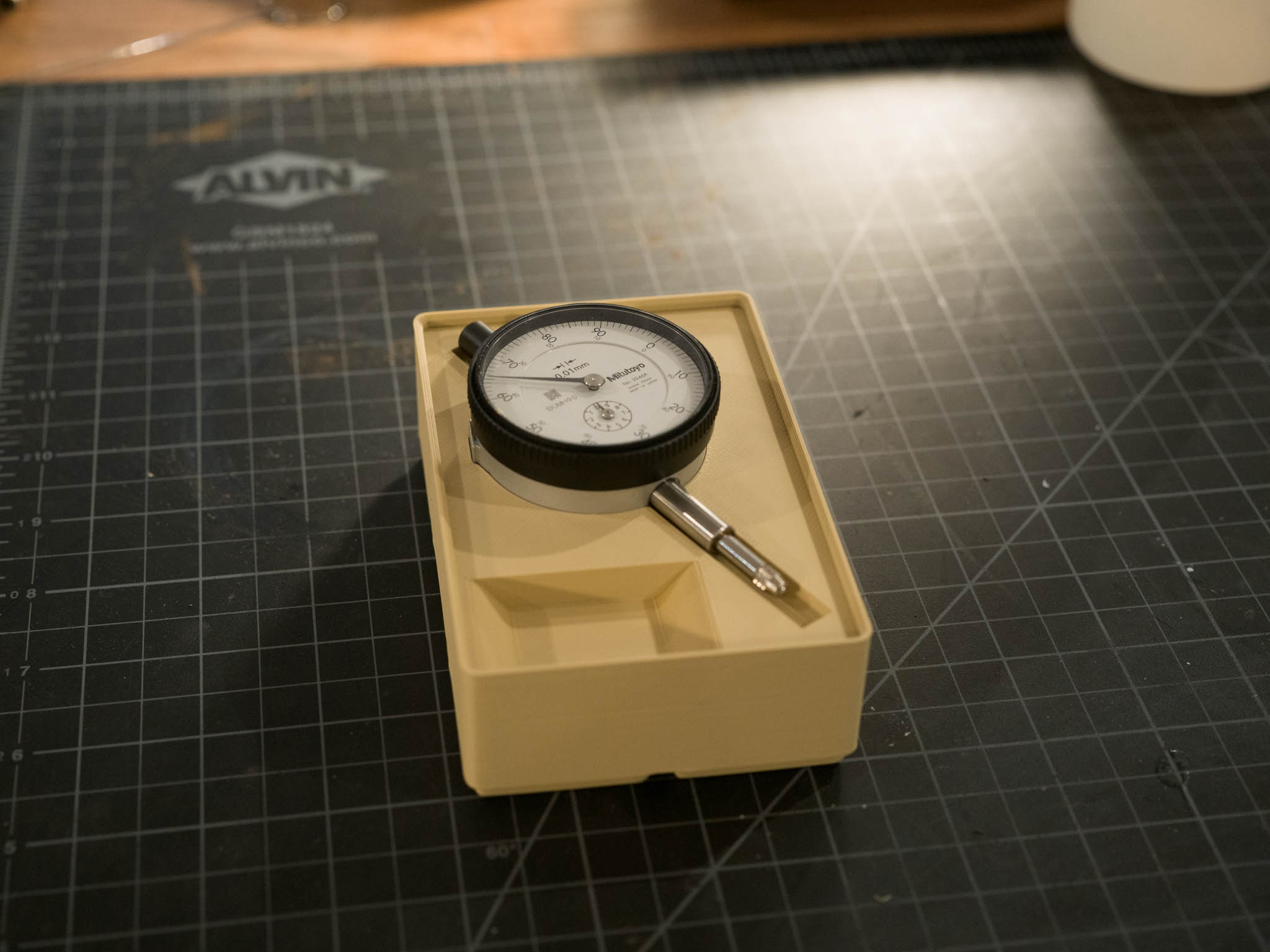 Gridfinity Mitutoyo Dial Indicator (52mm - Lugback) Tray by Abdulaziz ...