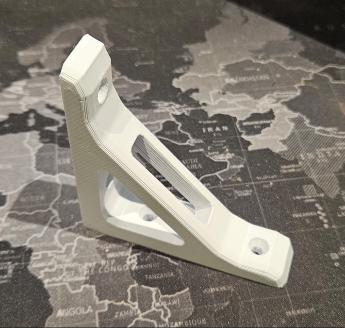 Any Size Parametric 90 Degree Shelf Bracket Corner Bracket Imperial