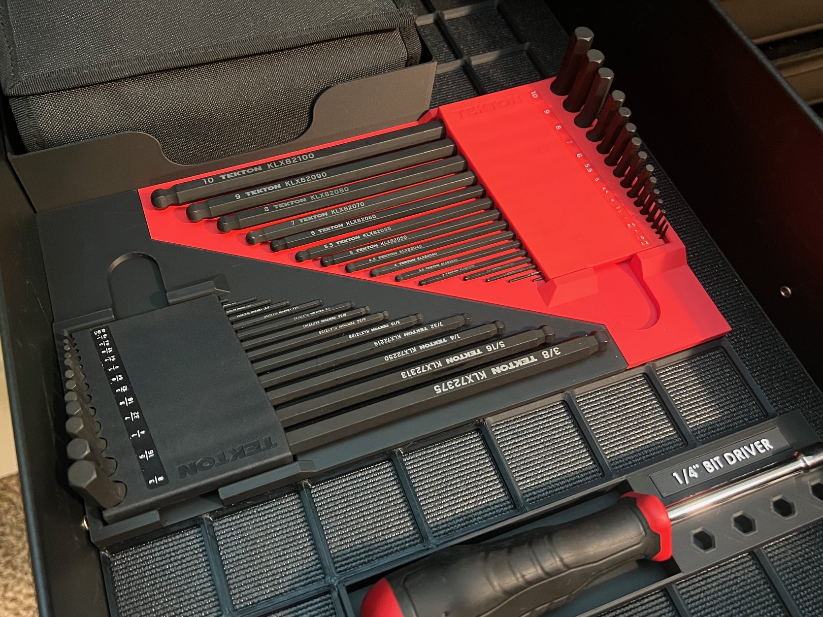 Allen Key Tray for TEKTON Allen Key Sets Standard and Metric by ...