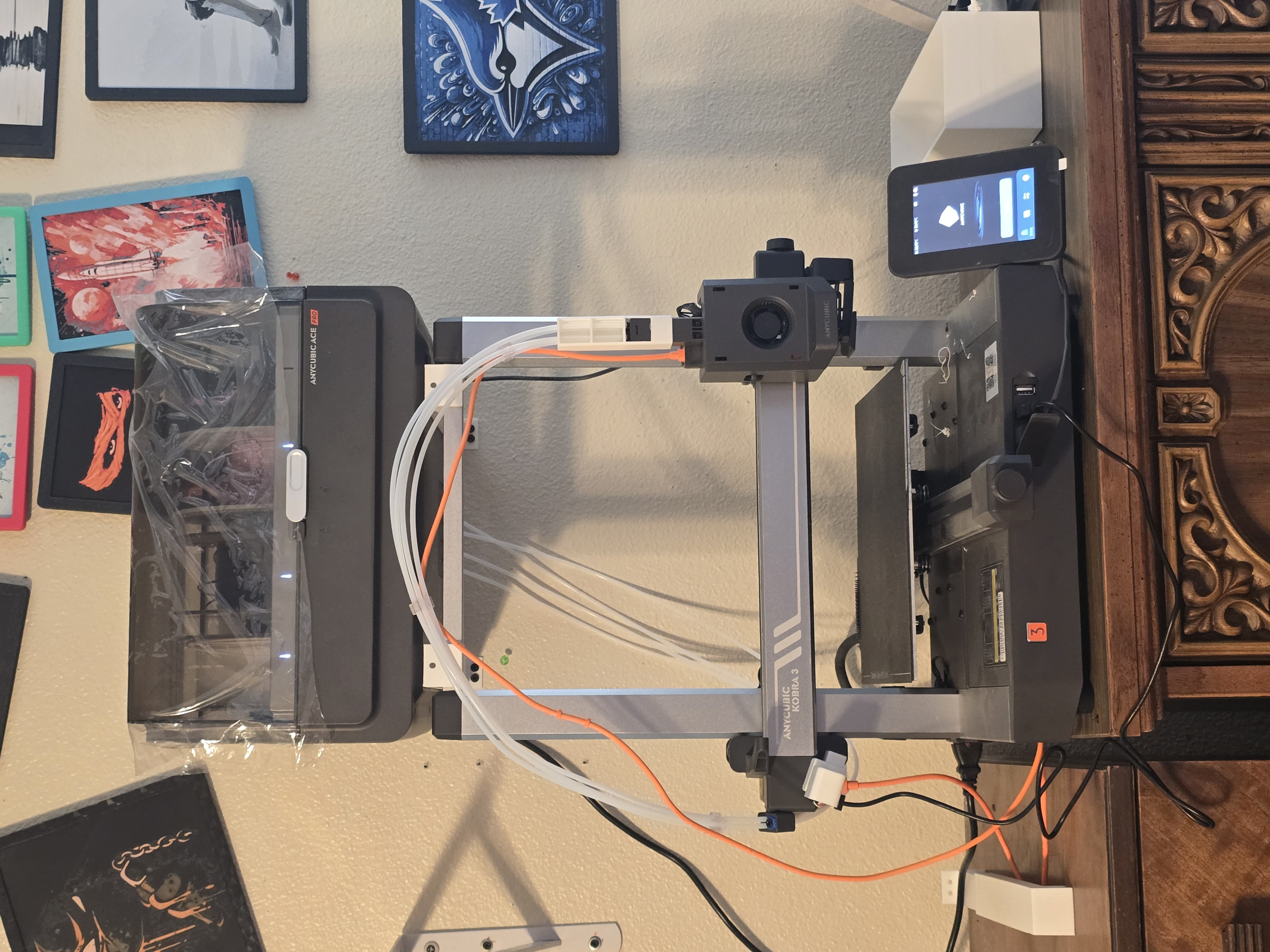 Ace Top Mount Kobra 3 by Dohara | Download free STL model | Printables.com