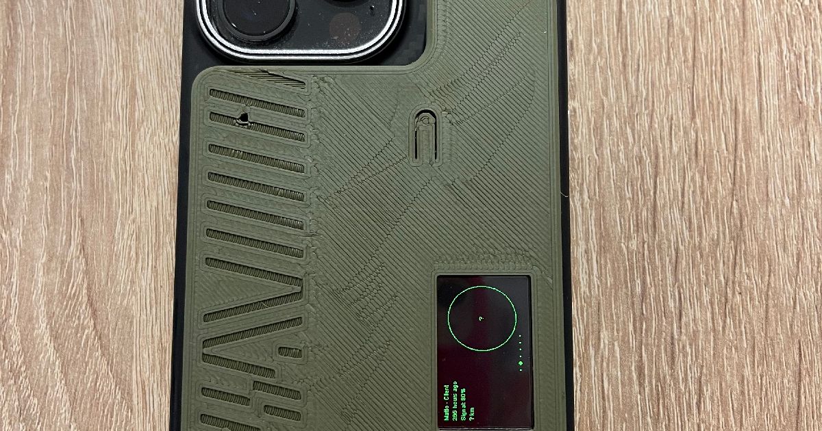 MagSafe case for Heltec T114 von mattogodoy | Kostenloses STL-Modell ...