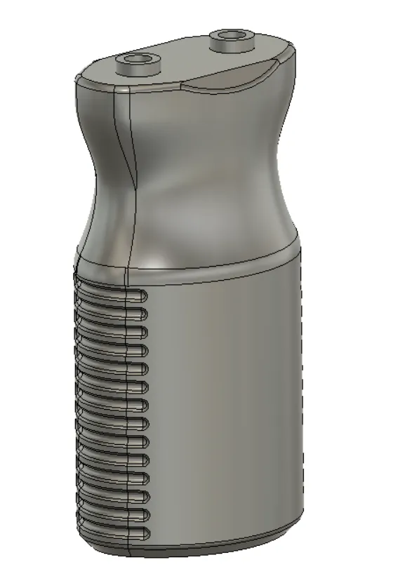 Yet another MLOK/M-LOK vertical grip - simple by Holgin | Download free ...