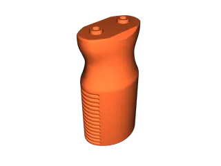 Yet another MLOK/M-LOK vertical grip - simple by Holgin | Download free ...