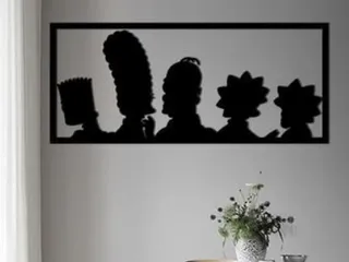 Simpsons Wall Art by Jura Švébiš | Download free STL model | Printables.com