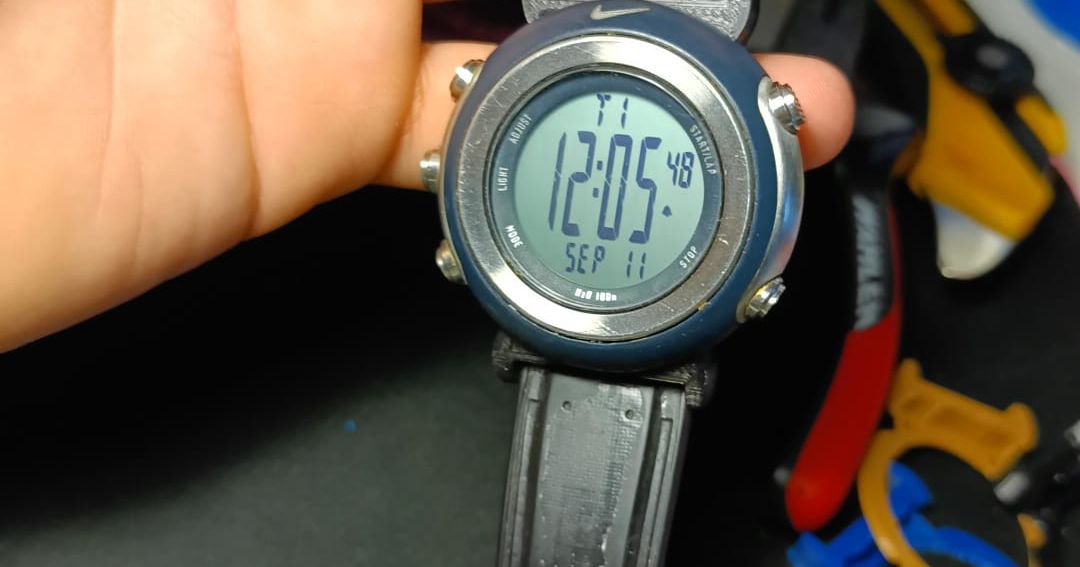 Nike watch adapter by SrGuillem | Download free STL model | Printables.com