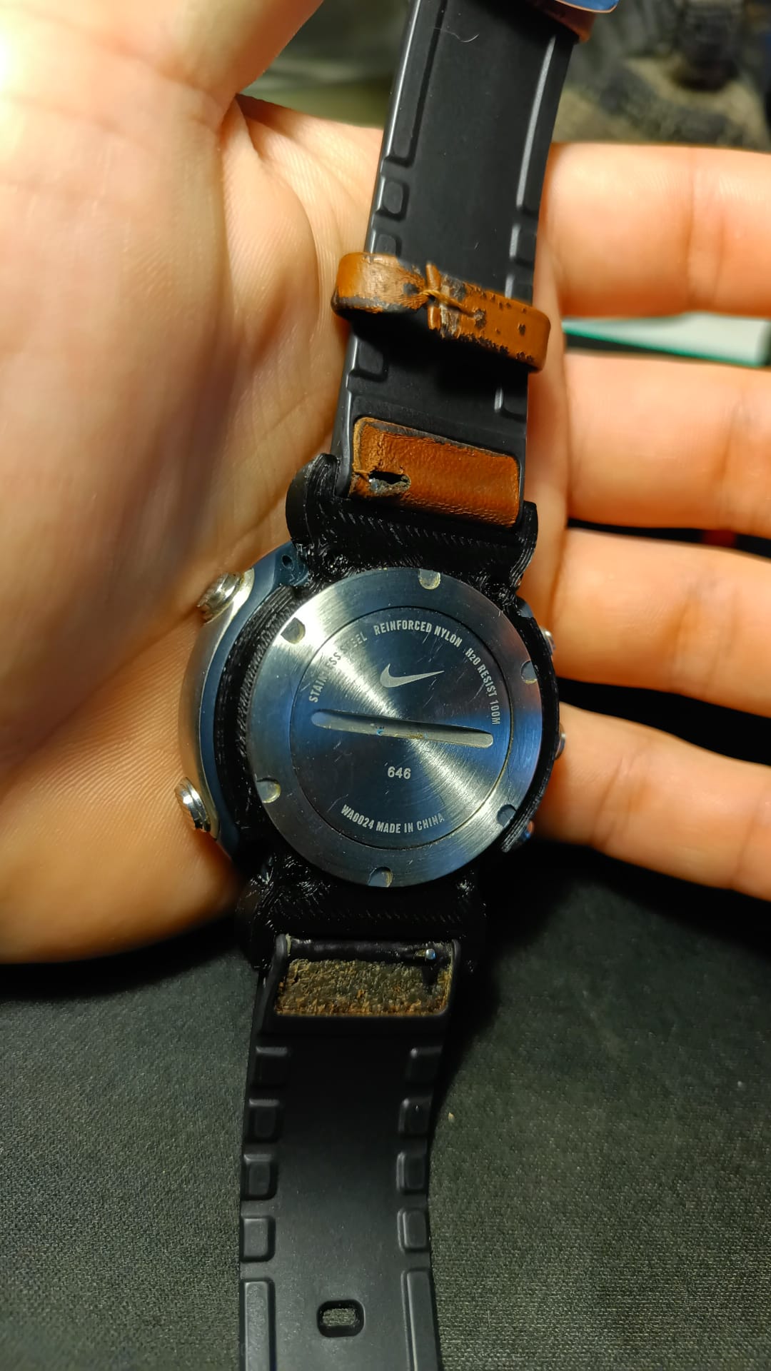 Nike watch adapter by SrGuillem | Download free STL model | Printables.com