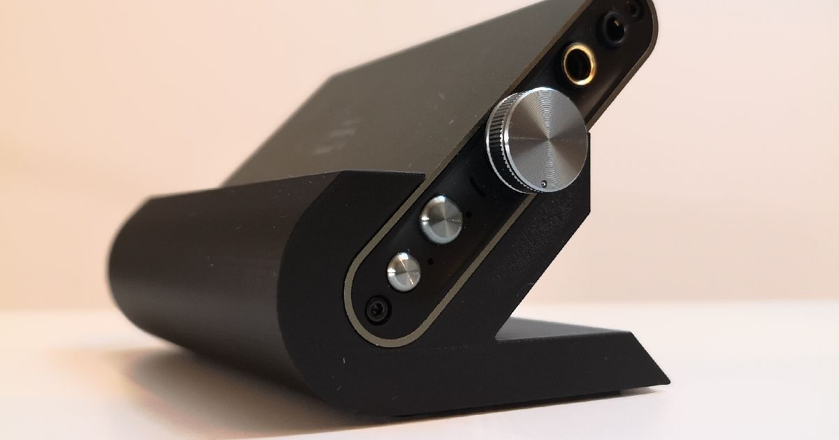 iFI Hip Dac Stand Mount Holder by Majkelini0 | Download free STL model ...