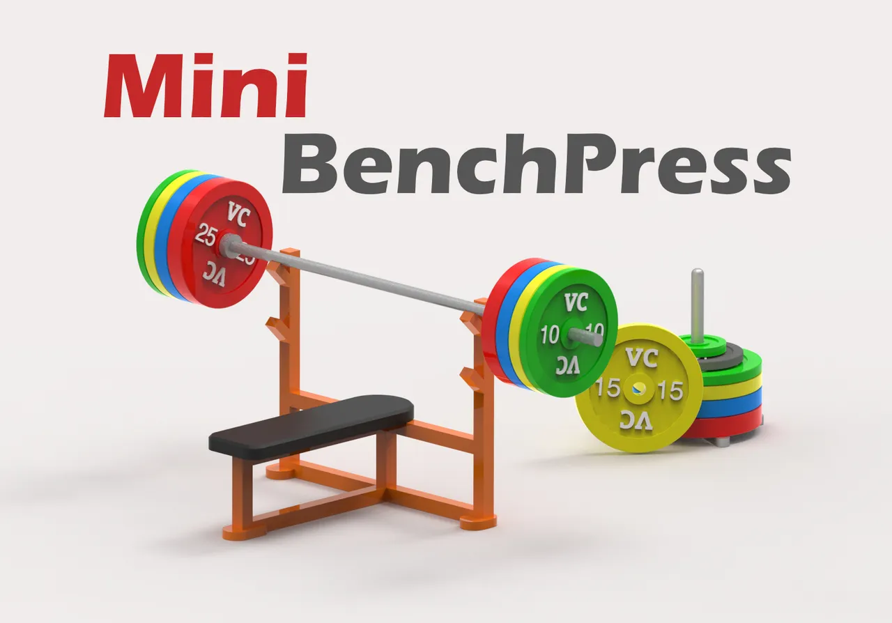 Mini Gym BenchPress - My PR Bench Press by VC Design | Download free ...