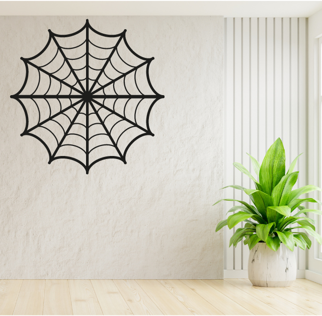Spider web Wall Decor Design by The Cutterfly | Download free STL model ...