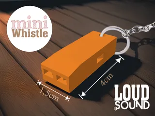 Whistle by Eren Çelik | Download free STL model | Printables.com