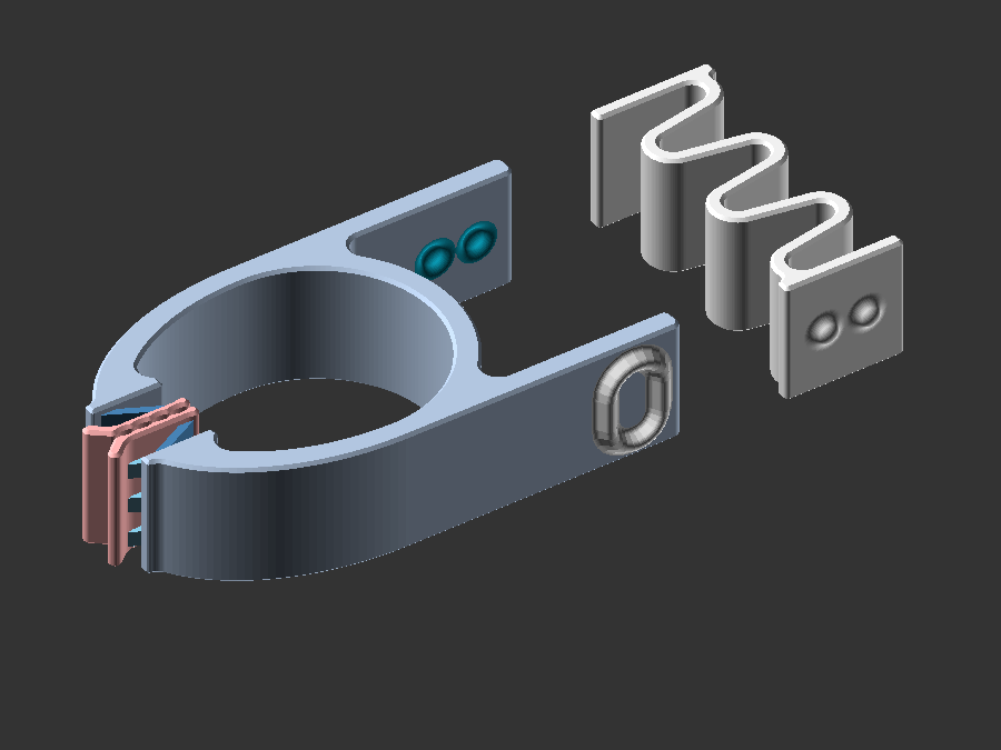 cross axis flexural clamp by Jack | Download free STL model ... cross axis flexural clamp by Jack | Download free STL model ...