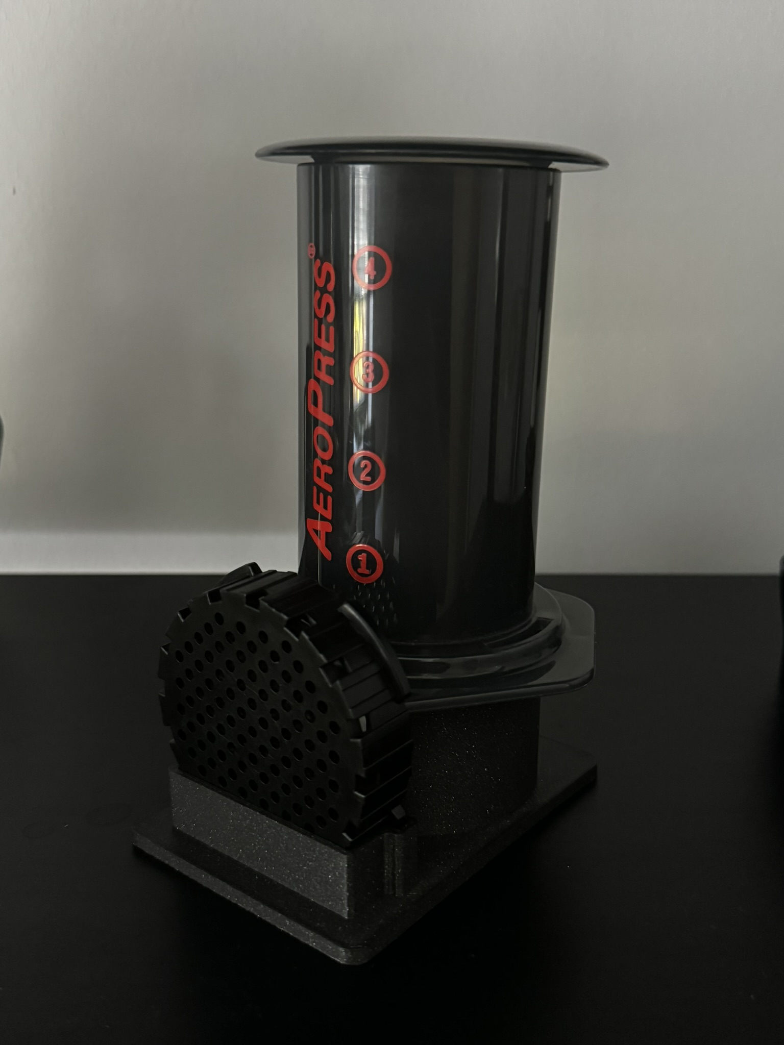 Aeropress Stand / Organizer by tmssr | Download free STL model ...