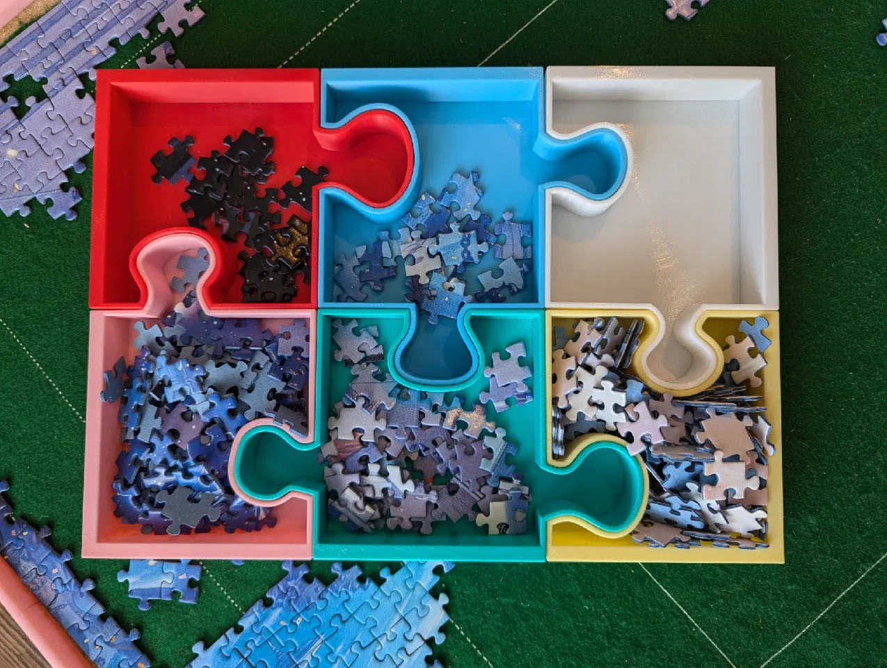 Puzzle Sorting Boxes by Patrik Spawn's Items | Download free STL model ...