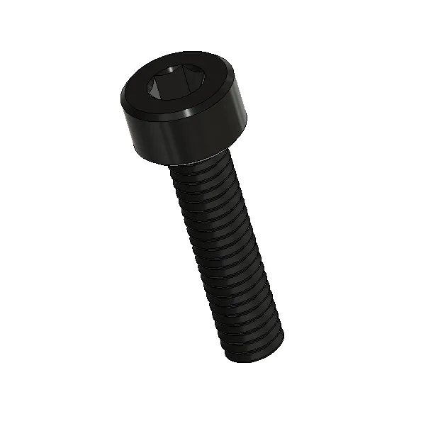 Parametric M2.5 Socket Head Screw by Chris Erno | Download free STL ...