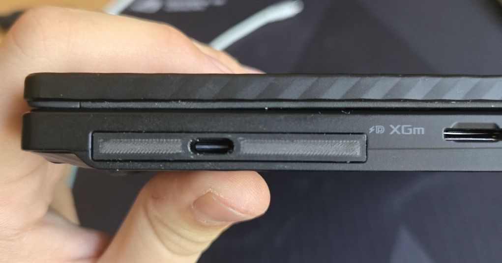 asus rog flow x13 xg mobile port cover with usbc cutout por Troy-3D ...