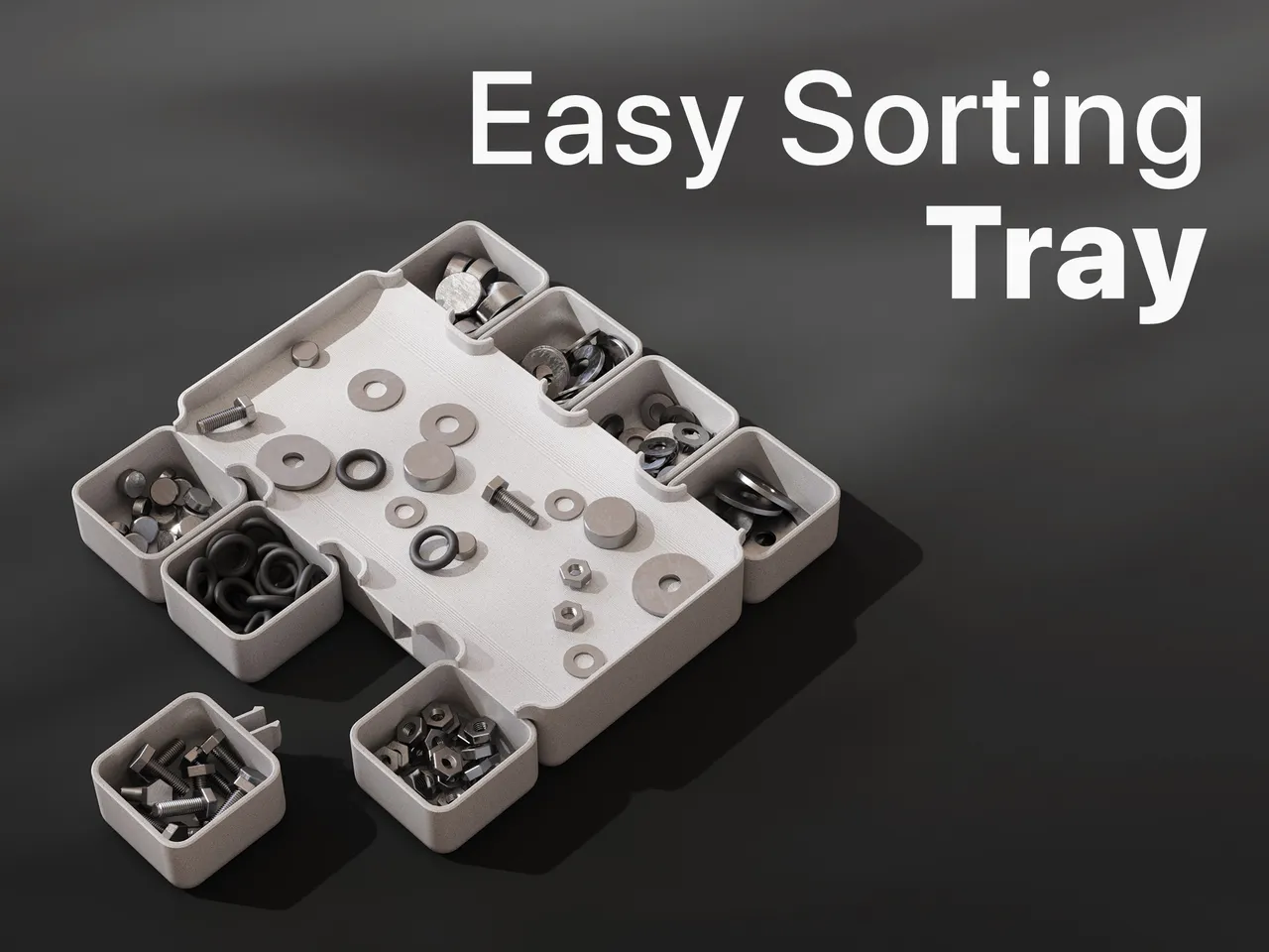 Easy Sorting Tray by Retron Print | Download free STL model ...