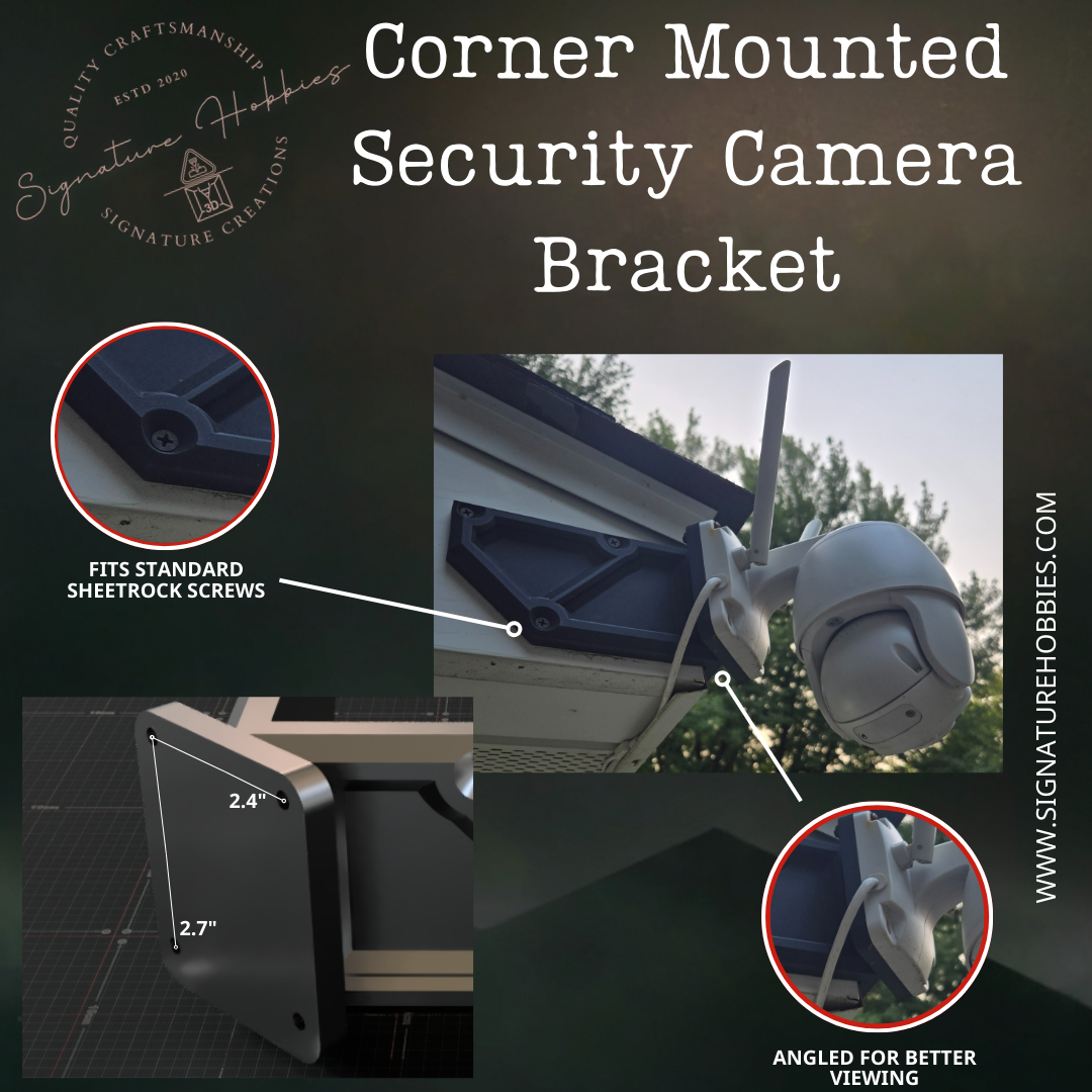 Corner Security Camera Mount par Signature Hobbies | Téléchargez ...
