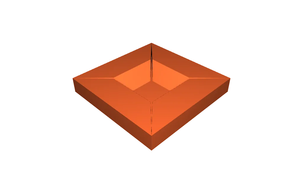 Square Sorting Tray (Vase Mode) by TJL | Download free STL model ...