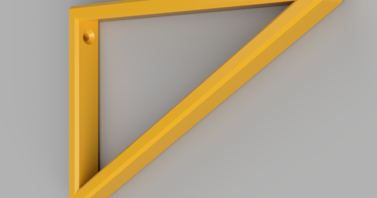 Shelf Bracket by zzet | Download free STL model | Printables.com