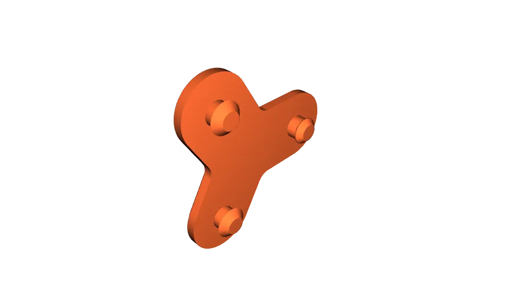 3d printed Triple Rivet by ClickModder | Download free STL model ...