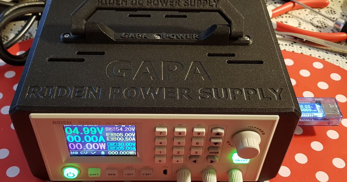 Power RIDEN RD6012W by GaPa | Download free STL model | Printables.com
