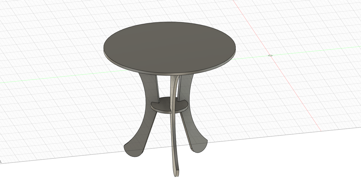 Mini Table by Brushworks Fabrication | Download free STL model ...