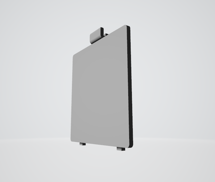Bush DAB radio battery cover by Attishu | Download free STL model ...