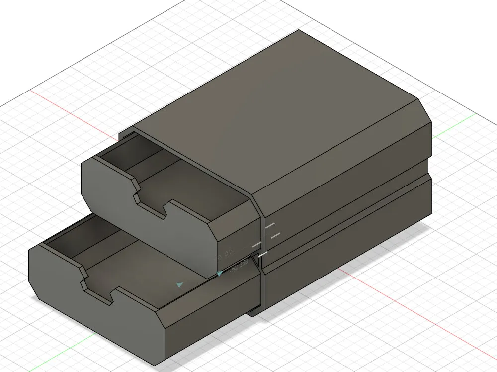 Double Drawer by Sarush | Download free STL model | Printables.com