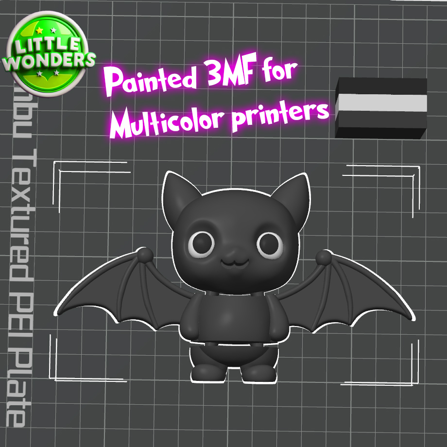 Fangie Baby Bat por La.Calavera.STL | Descargar modelo STL gratuito ...