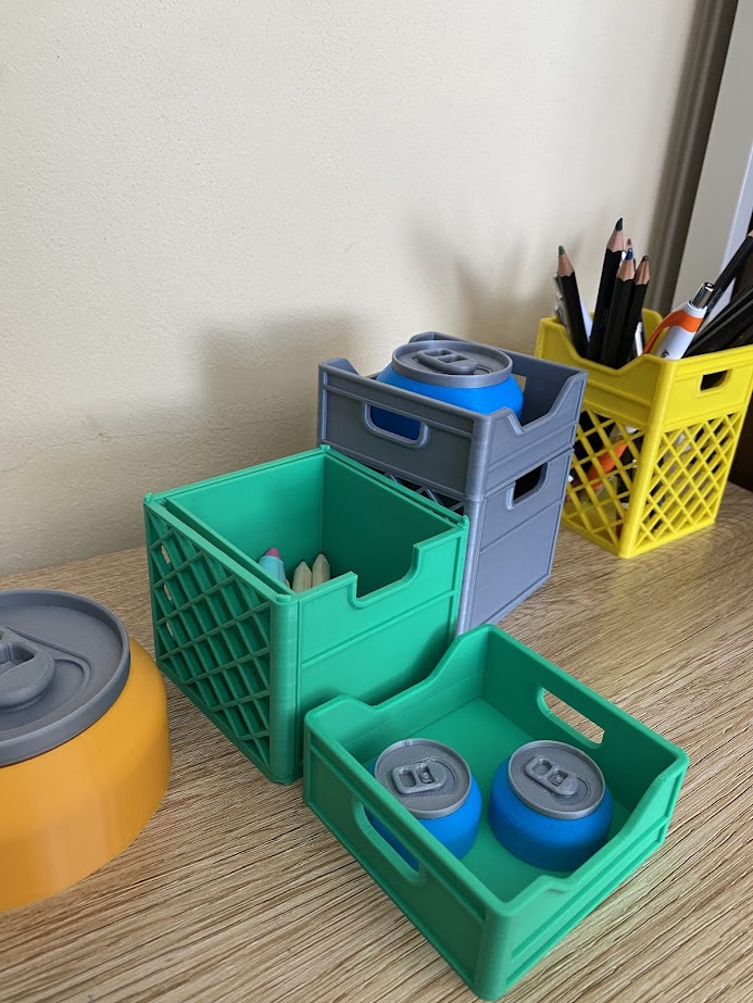 Modular Crate Desk Organizer by Jt40_3d | Download free STL model ...