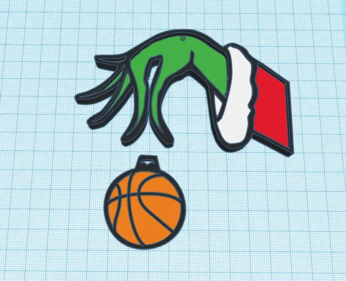 Grinch Hand by pmeineke | Download free STL model | Printables.com