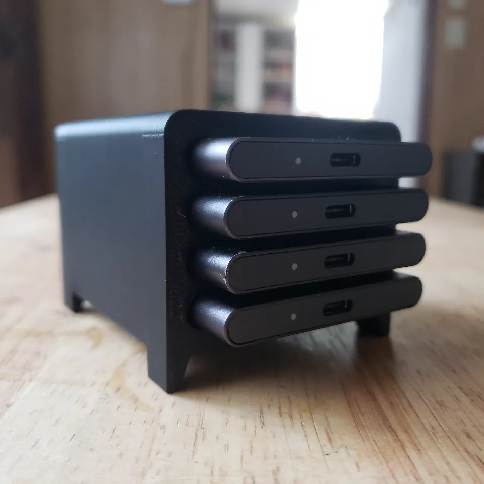 Samsung T7 4-Bay Drive Dock by David Wilson | Download free STL model | Printables.com