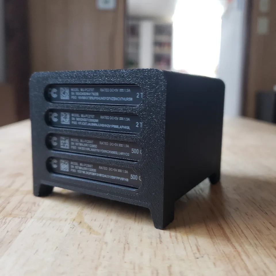 Samsung T7 4-Bay Drive Dock by David Wilson | Download free STL model ...