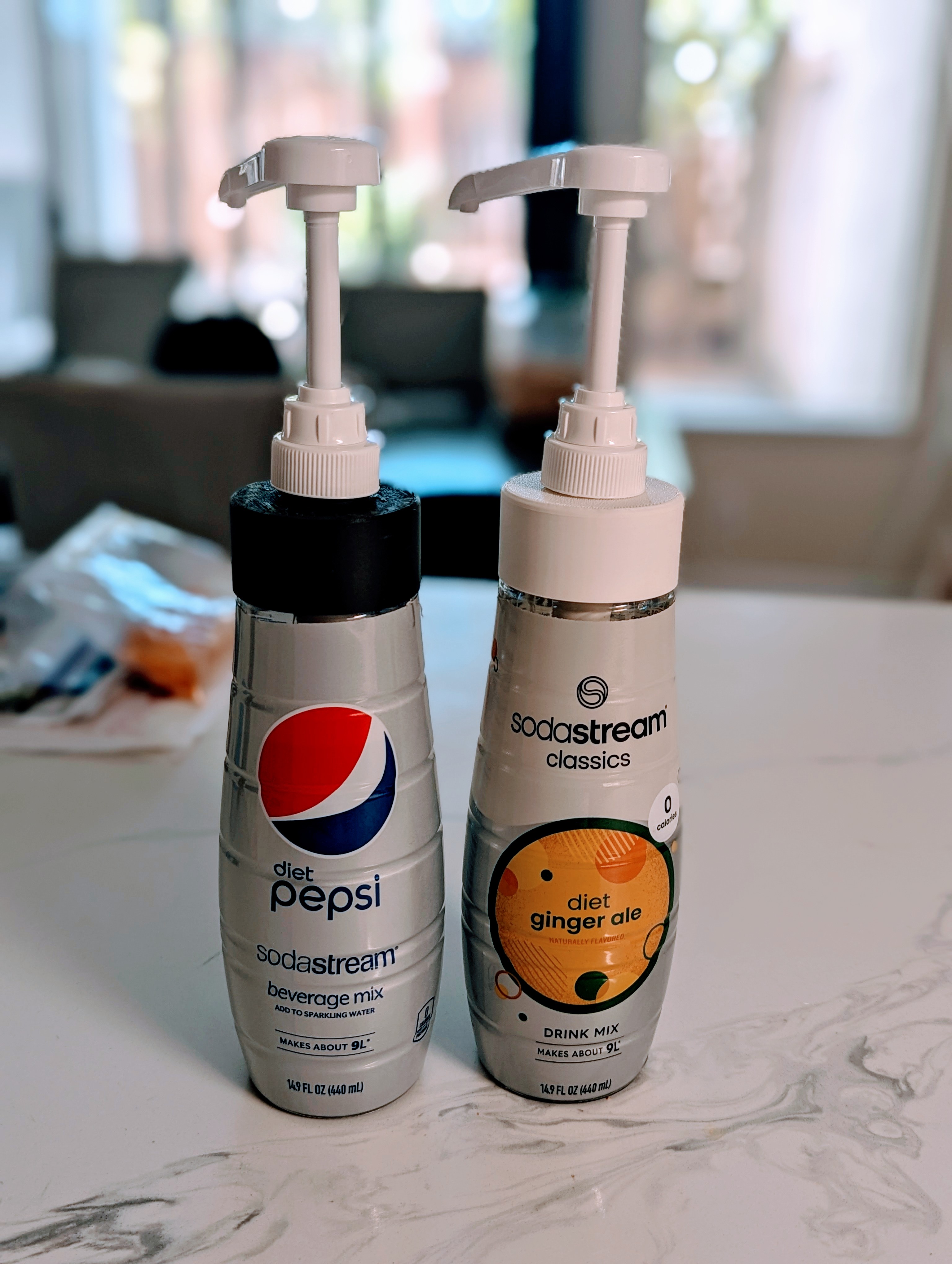 Coffee syrup pump adapter for Sodasteam beverage mix by nyacom ...