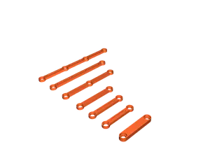 Lego Compatible Steam Engine Driver Rods by Ken K | Download free STL ...