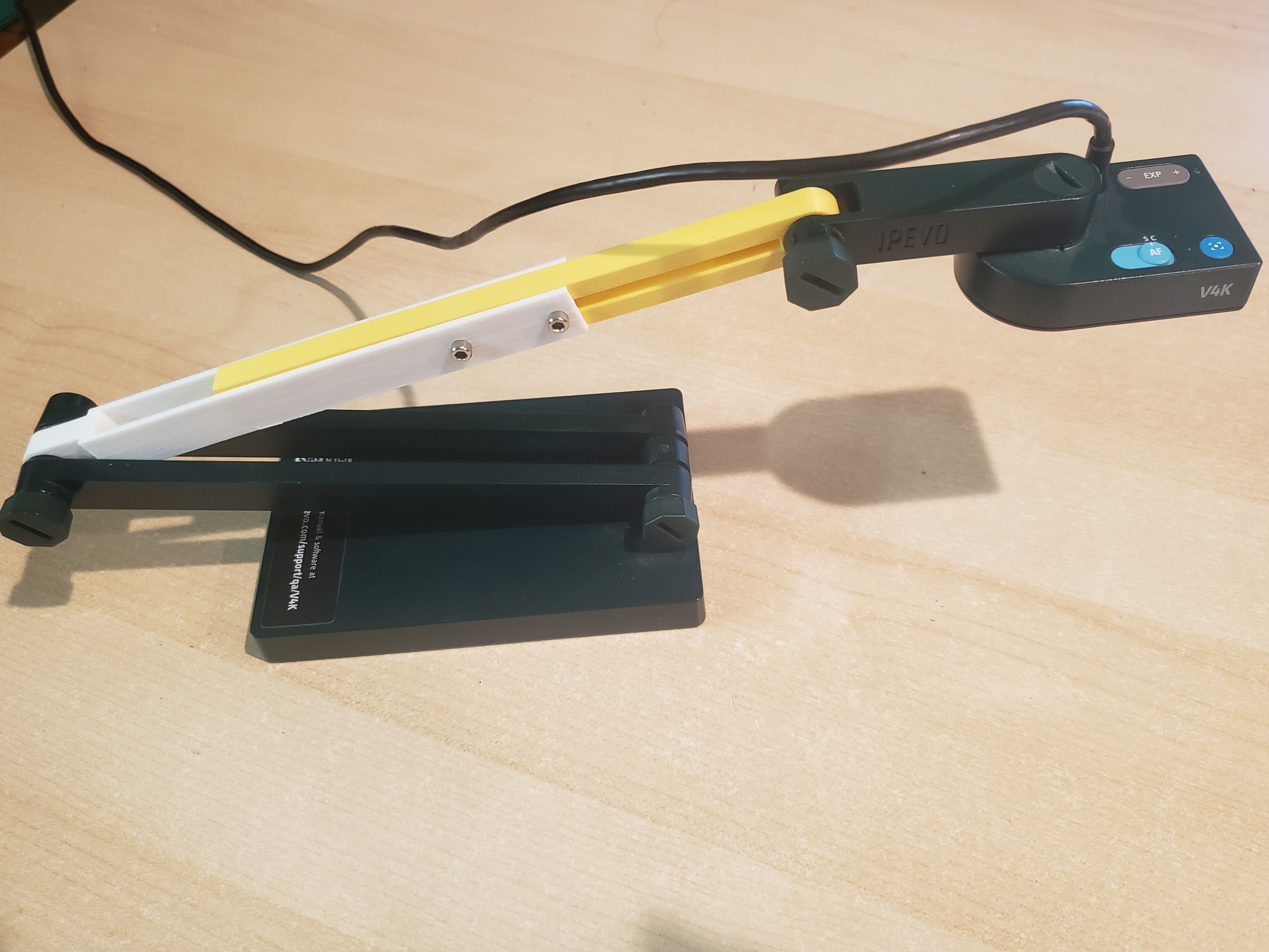 IPEVO V4K Camera Arm Extension by Eric Woo-Shem | Download free STL ...