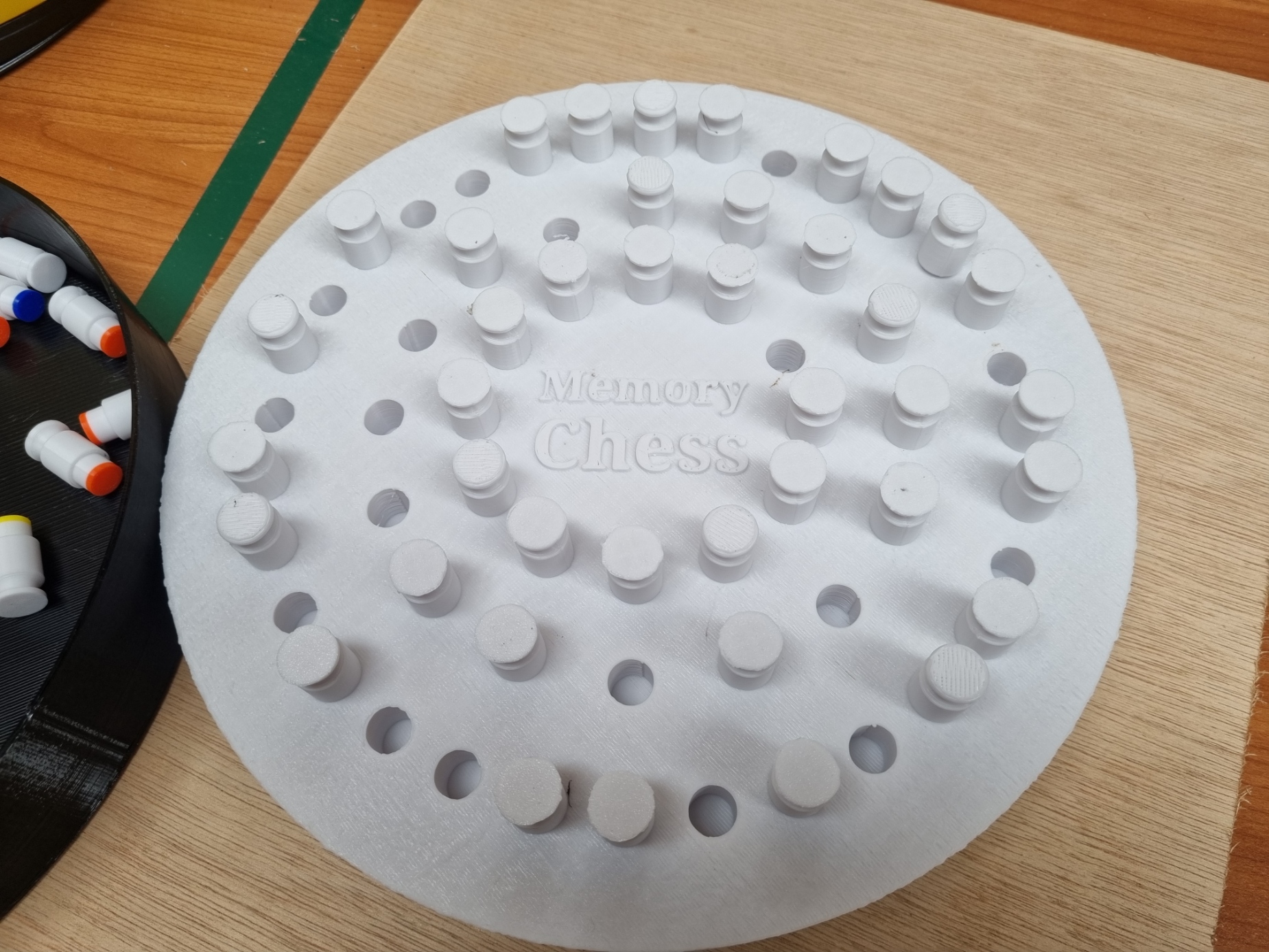 Memory Chess by 3dgranddad | Download free STL model | Printables.com