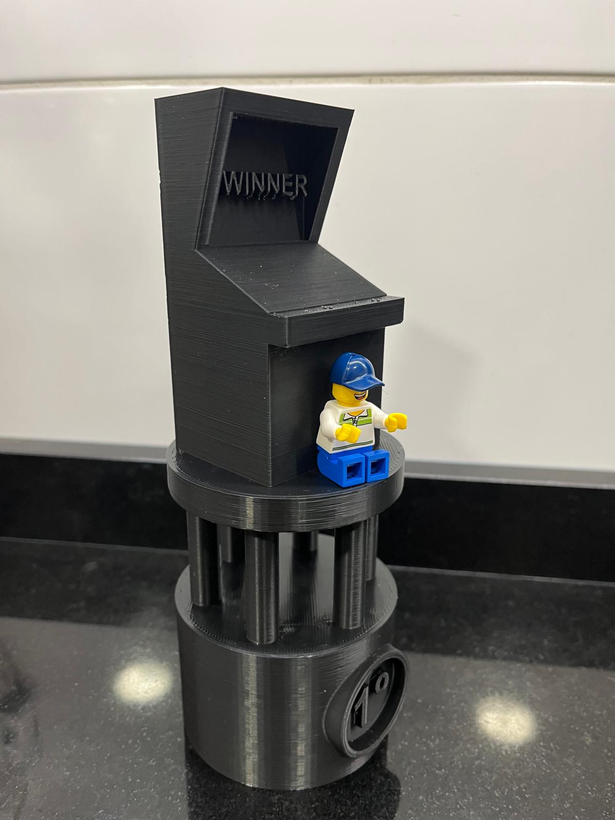 Arcade Winner Trophy by Raul Latorre | Download free STL model ...