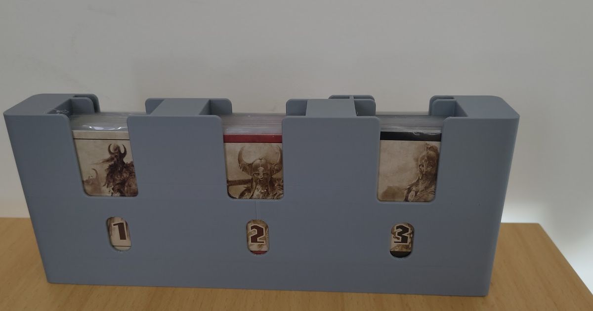 Board Game Organizer - Blood Rage - Alternative Cardtray by NightyB ...