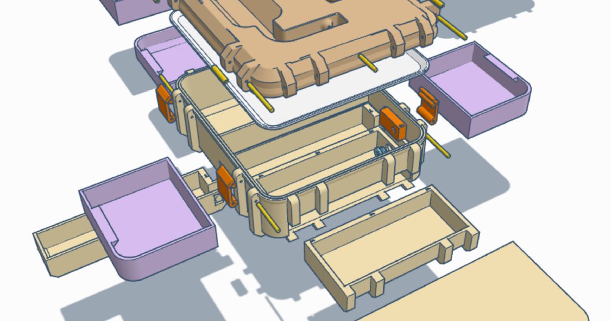 Multifunkční kufřík - Multifunctional box by Destrictus | Download free ...