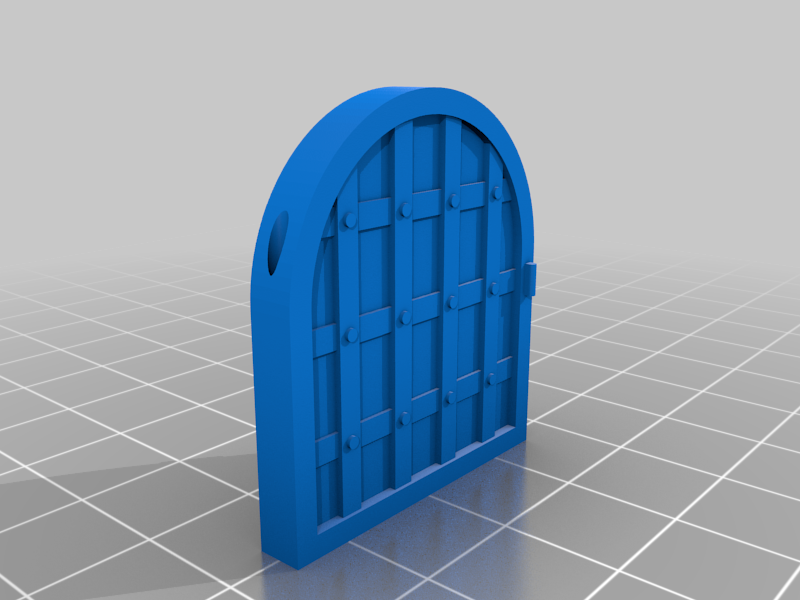 OpenForge 2.0 Cut-Stone Diagonal Doors by Zach | Download free STL ...