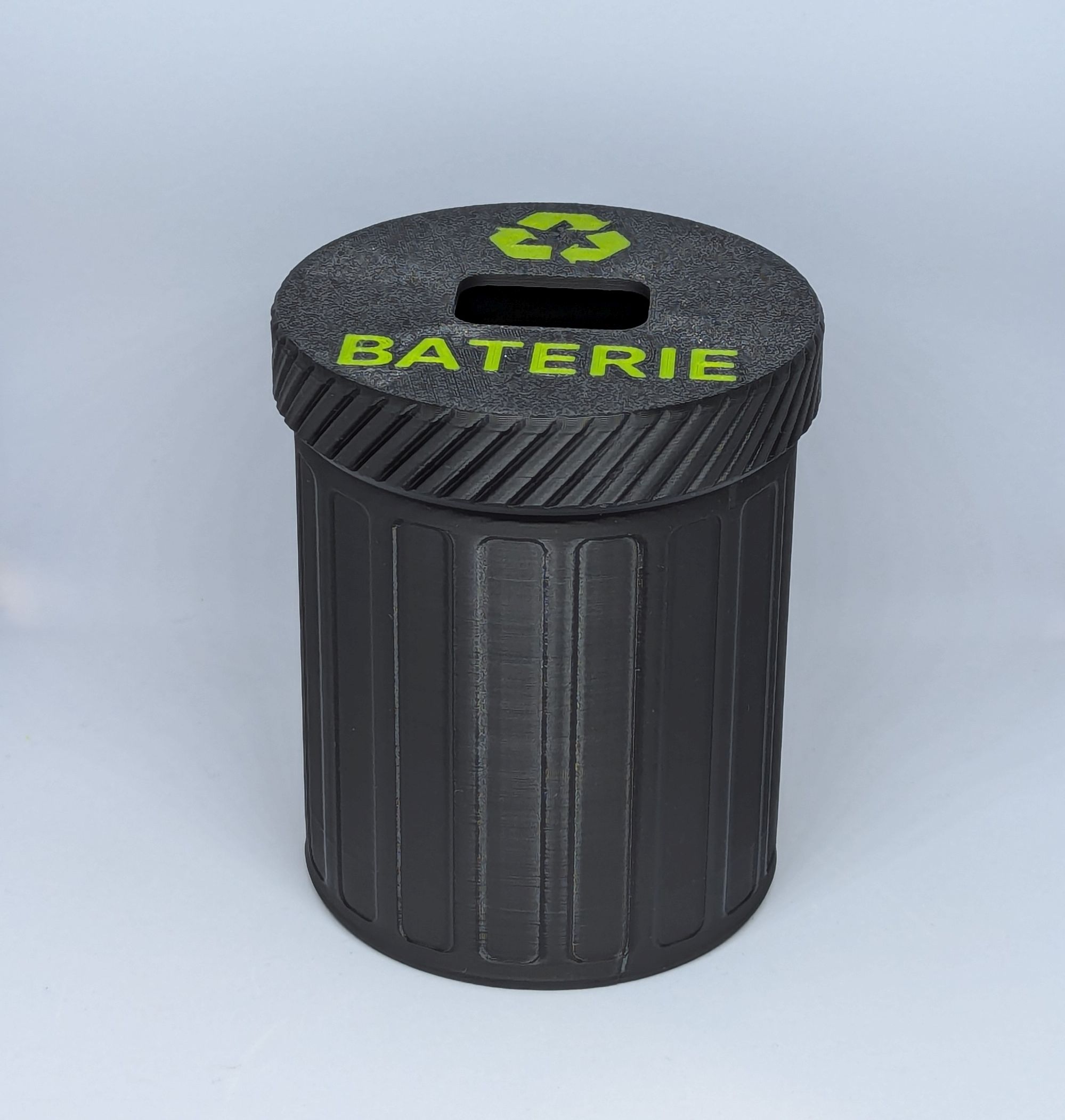Battery bin EN / CZ by Many24 | Download free STL model | Printables.com