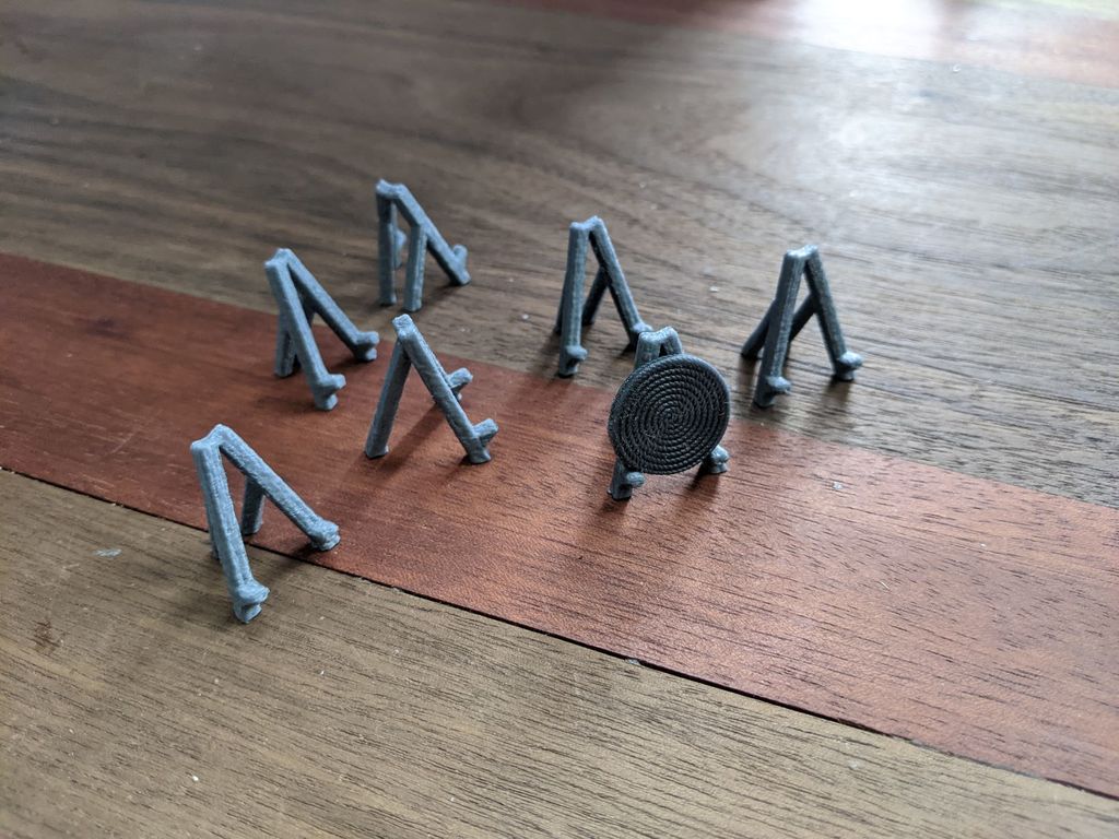 Archery Target Variations - D&D Scatter by Zach | Download free STL ...