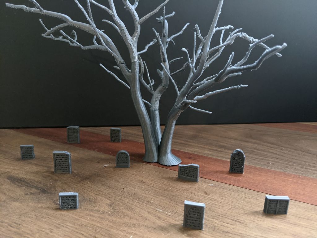 Oak Tree Armatures - D&D Terrain by Zach | Download free STL model ...