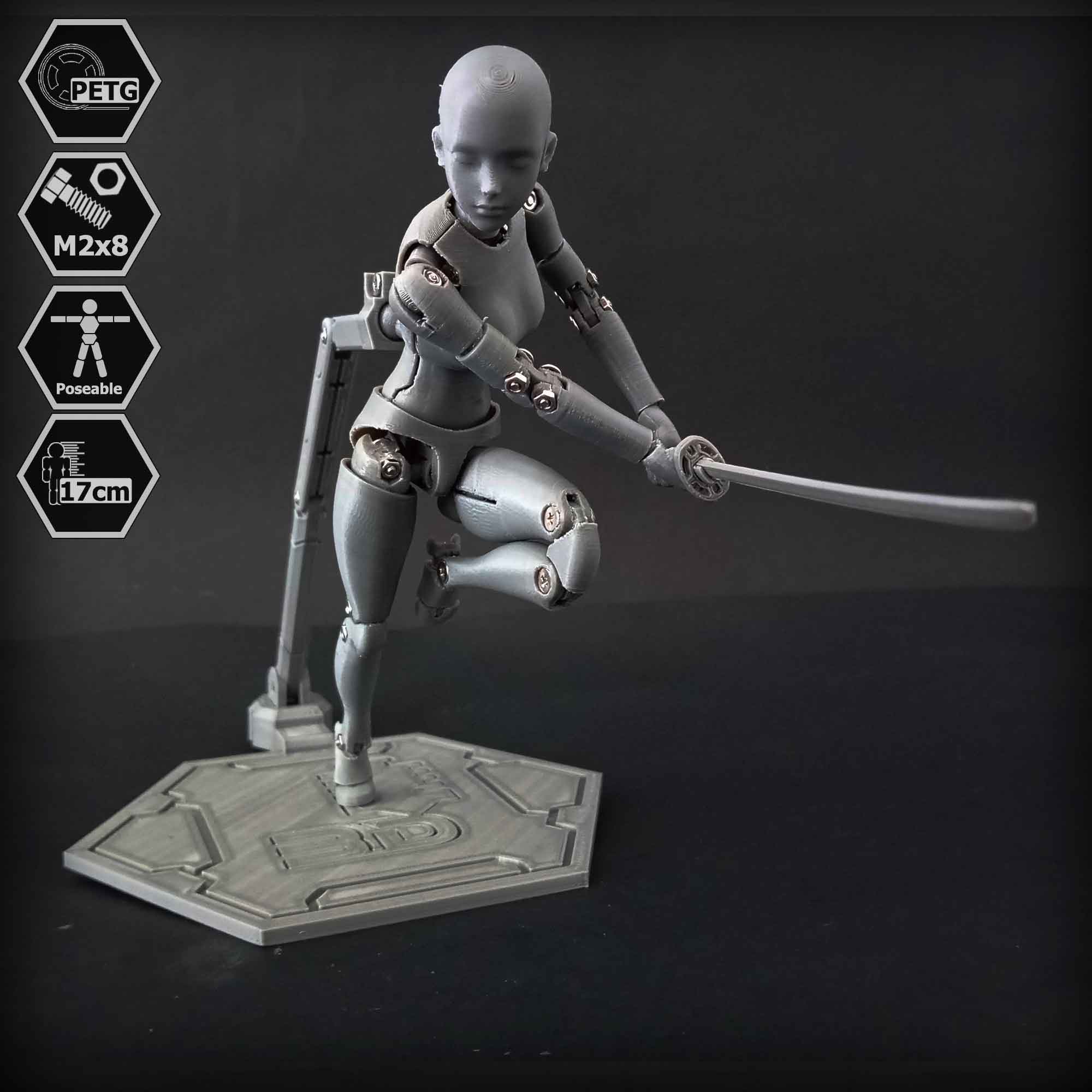 1/10 Scale Action Figure E.V.A 01 by A Guy With Laptop And 3D Printer ...