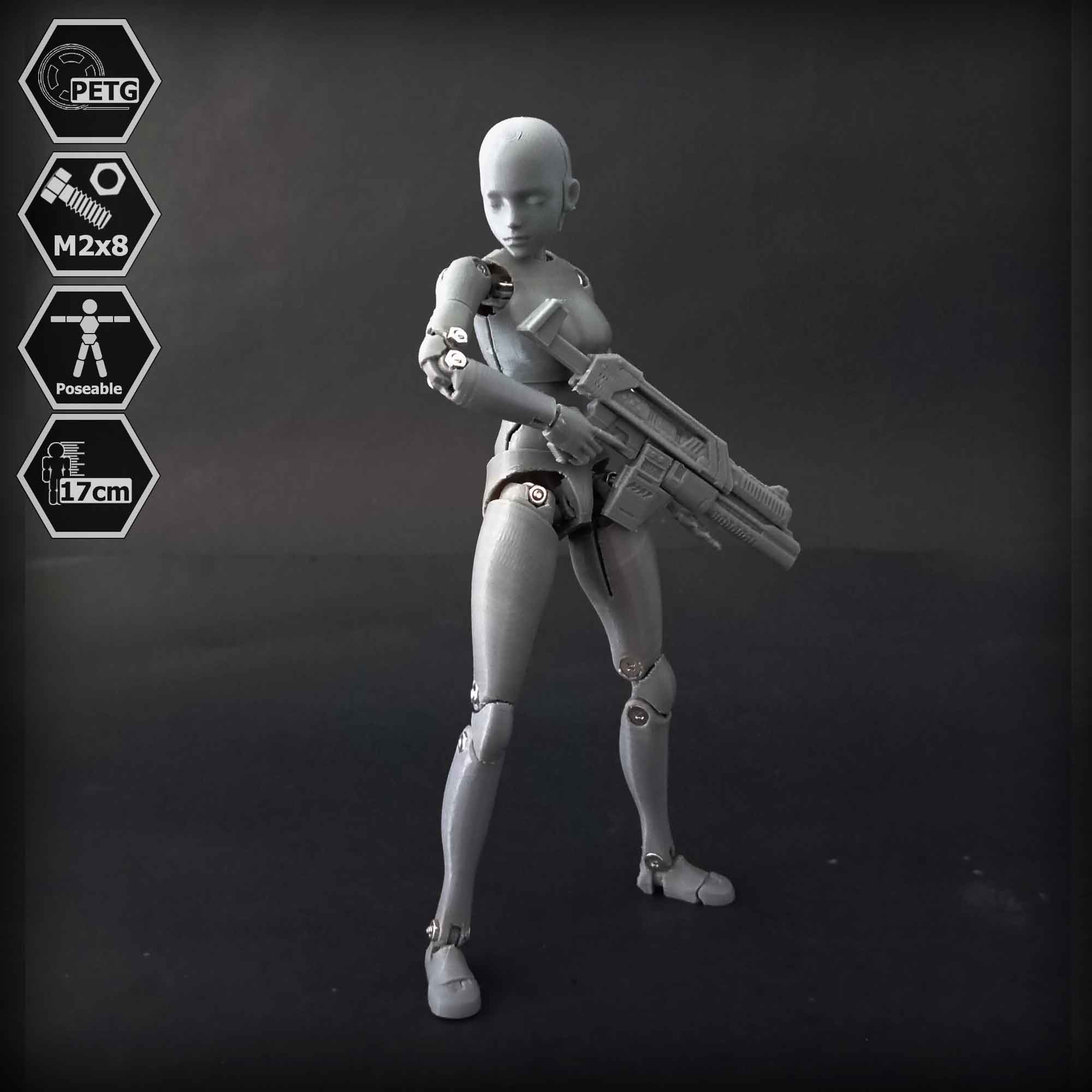 1/10 Scale Action Figure E.V.A 01 by A Guy With Laptop And 3D Printer ...
