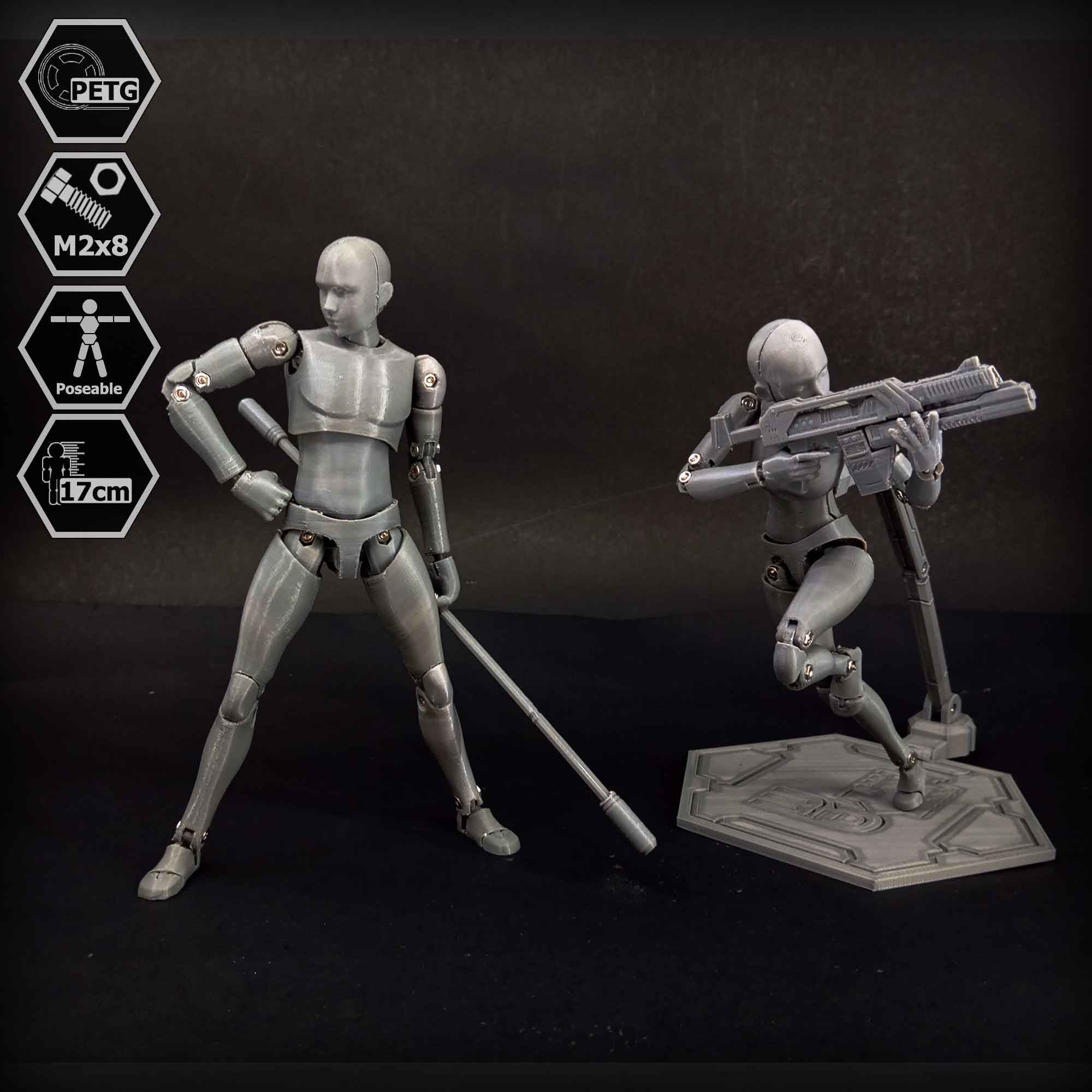 1/10 Scale Action Figure E.V.A 01 by A Guy With Laptop And 3D Printer ...