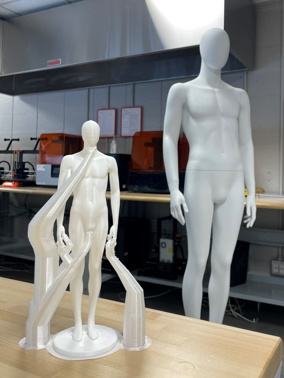 Mannequins - Female and Male by julien3d.cvm | Download free STL model ...