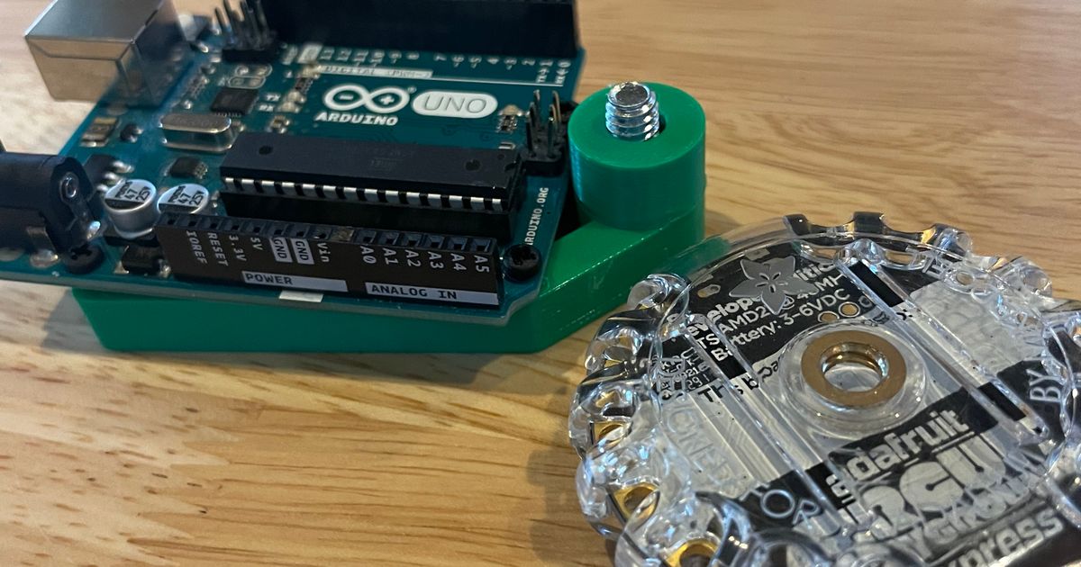 Arduino frame attachment by mowen | Download free STL model ...