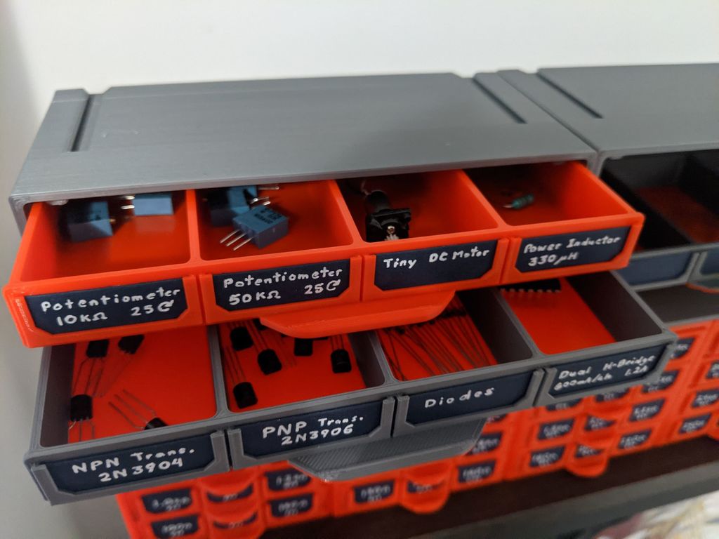 Modular Shelf Variations - Small Parts Storage by Zach | Download free ...